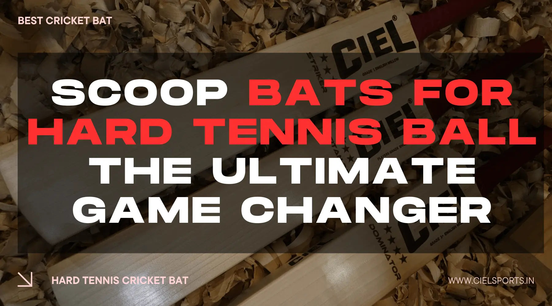 Scoop Bats for Hard Tennis Ball: The Ultimate Game Changer | Ciel Sports